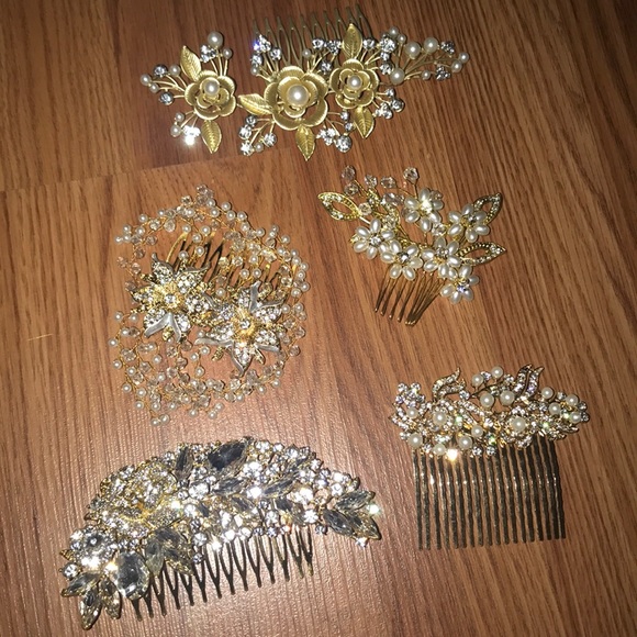 Accessories | Gold Hair Combs | Poshmark